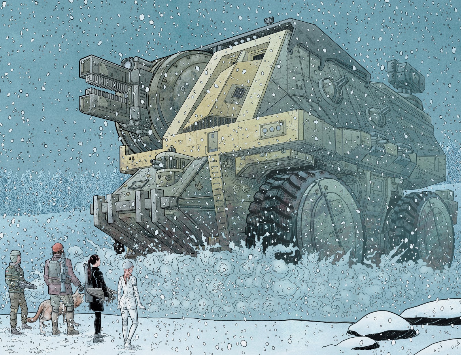 Critique We Stand On Guard : Le comics de Brian K. Vaughan plus ...