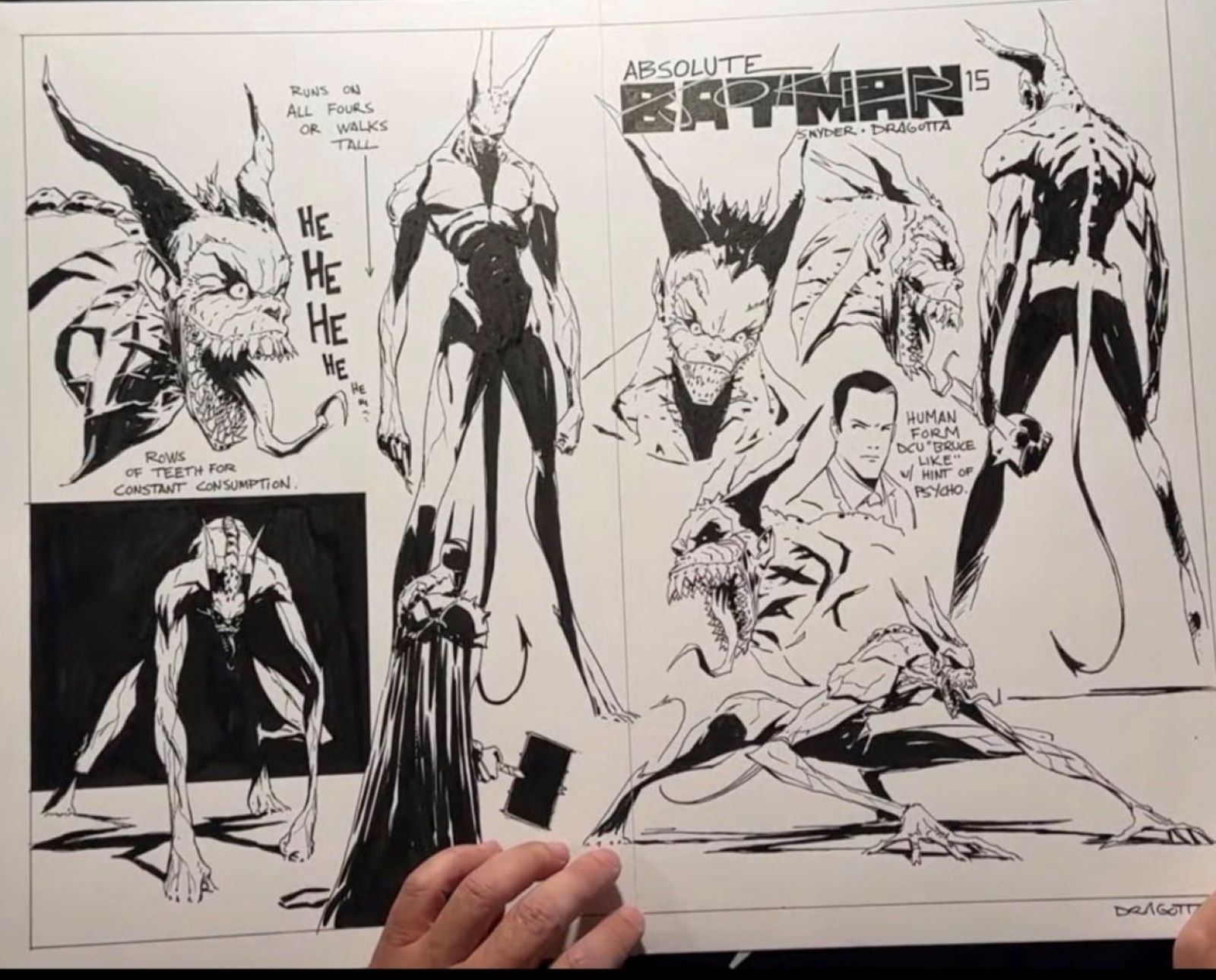 Joker : Son nouveau design terrifiant dans Absolute Batman (DC)