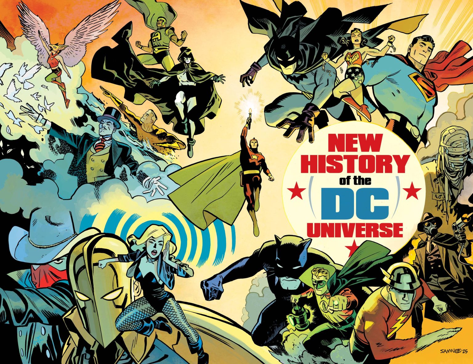 New History Of The DC Universe : critique du comicsSuperpouvoir.com